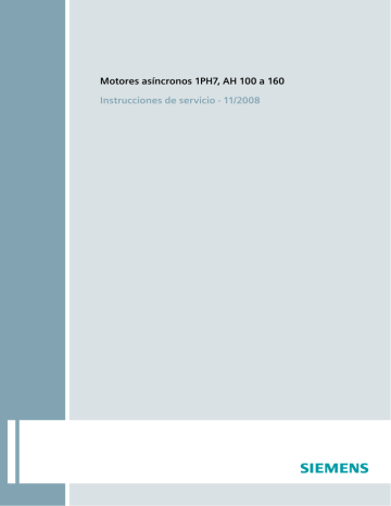 Siemens 1PH7 Serie Manual de usuario | Manualzz