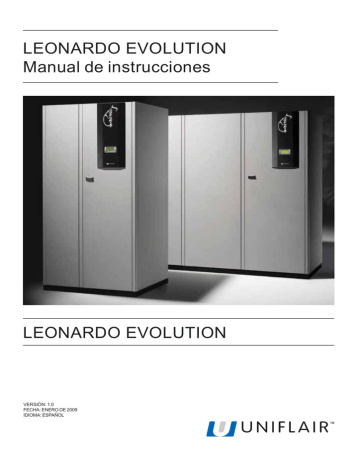 Uniflair LEONARDO EVOLUTION 4000C Manual de usuario | Manualzz