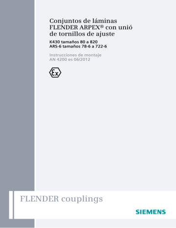 Instrucciones de montaje Acoplamiento K430, ARS-6 | Manualzz