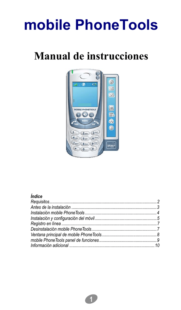 Motorola Mobile Phone Tools Manual de usuario | Manualzz