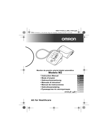 Omron M2 Manual de usuario | Manualzz