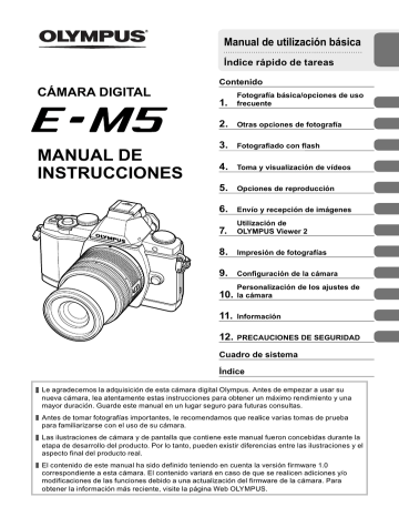 Olympus E-M5 Manual de usuario | Manualzz