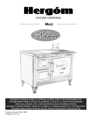 Hergom Nansa Installation, Use And Maintenance Instructions | Manualzz