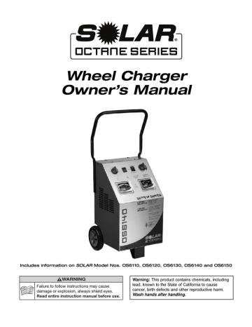 Solar Octane OS6110 Owner's Manual | Manualzz