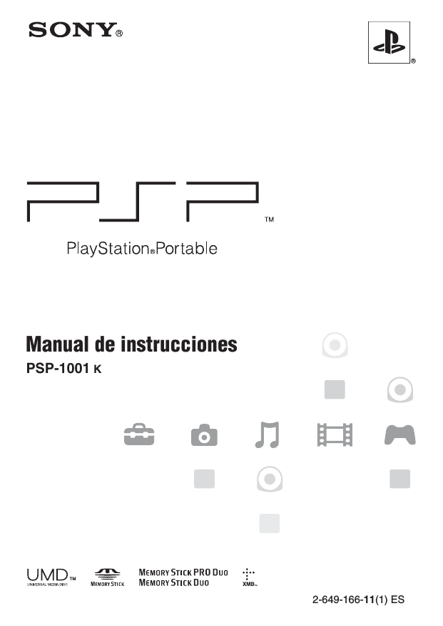 Sony PSP Manual de usuario | Manualzz