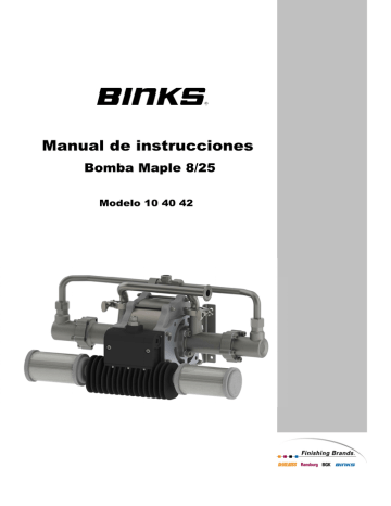 Manual de instrucciones Bomba Maple 8/25 | Manualzz