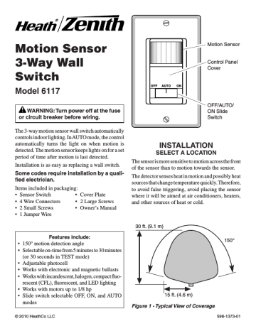 Heath Zenith 6117 User manual | Manualzz