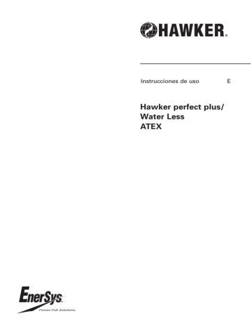 Enersys Hawker Perfect Plus Instrucciones de operación | Manualzz