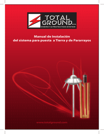 Manual de Instalación Sistema de puesta a tierra y pararrayos TOTAL GROUND | Manualzz