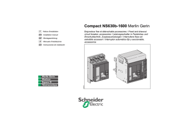 Schneider Electric NS630b 1600 Installation Manual | Manualzz