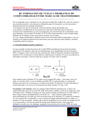 Manual técnico Emisora FC18 V3 Plus, FC18 V3.1, FC18 V3.2, 9ZAP, 9ZHP ...