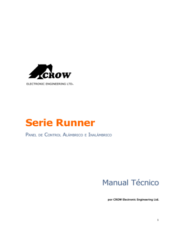 CROW Serie Runner Manual Técnico | Manualzz