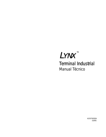Terminal Industrial LYNX Manual Técnico | Manualzz