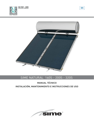 Sime NATURAL 200S Instrucciones de operación | Manualzz
