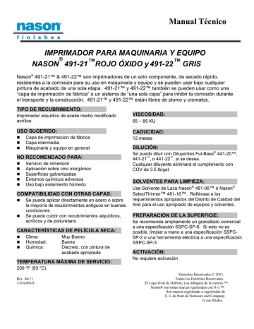 NASON® 422 | Manualzz