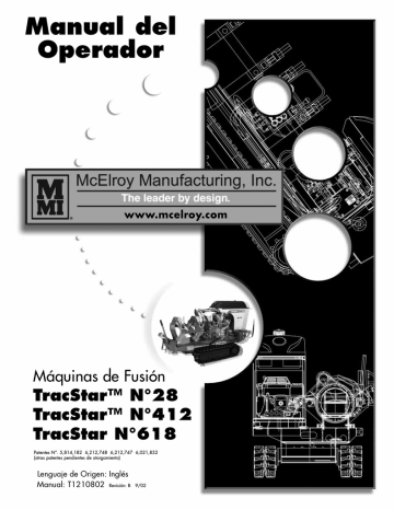 McElroy TracStar 28 Manual de usuario | Manualzz