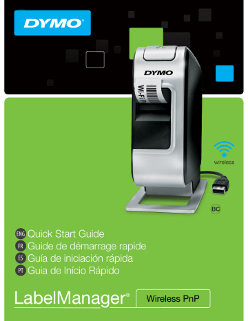 DYMO Label Maker Wireless PnP LabelManager Quick Start Guide | Manualzz