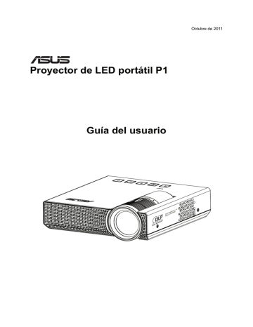 Proyector de LED portátil P1 Guía del usuario | Manualzz