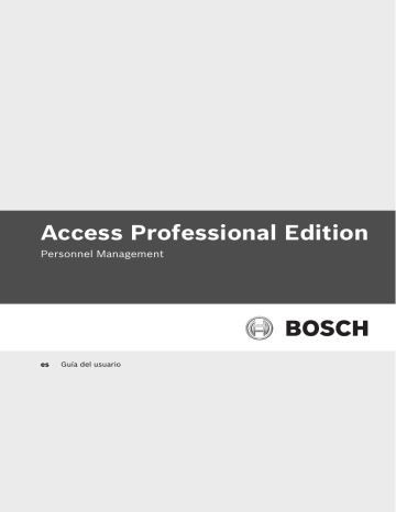 Access Professional Edition Guía del usuario | Manualzz