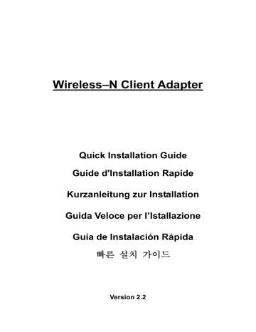 Wireless-N Client Adapter Quick Installation Guide | Manualzz
