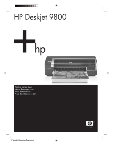 HP Deskjet 9800 Printer series Installation guide | Manualzz