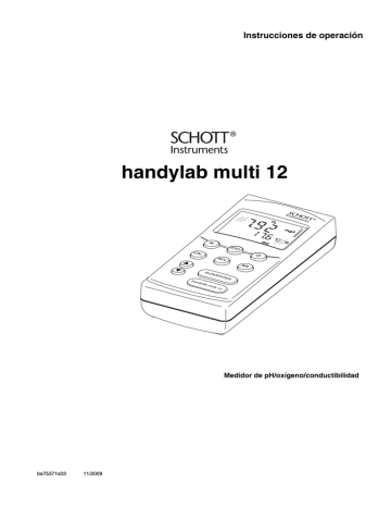 Instrucciones de operación handylab multi 12 | Manualzz