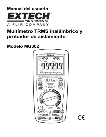 Extech Multímetro MG302 Manual del usuario | Manualzz