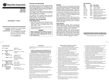 FlexPoint 10T/2 User Manual | Manualzz