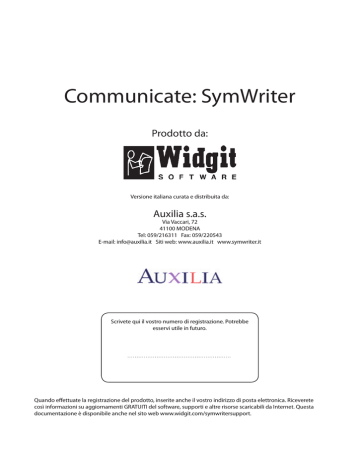 SymWriter Manuale Utente | Manualzz