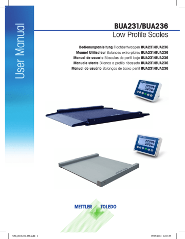 Mettler Toledo BUA231 User manual | Manualzz