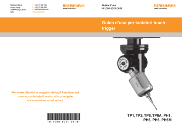 Renishaw PH1 Guida utente | Manualzz