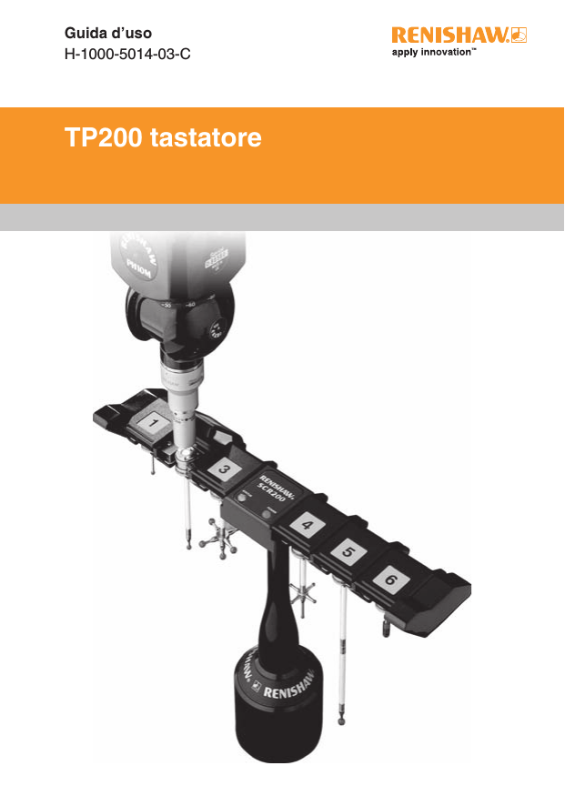 Renishaw TP200 probe system Guida utente | Manualzz