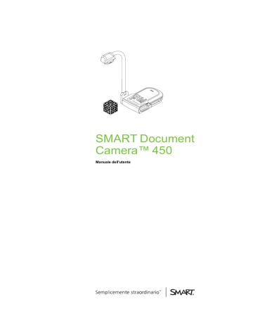 SMART Technologies Document Camera 450 Guida utente | Manualzz