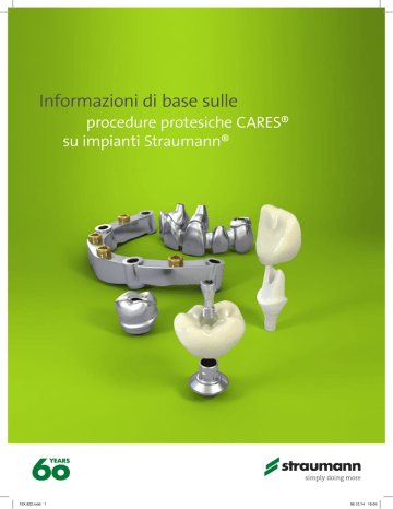 Informazioni di base sulle procedure protesiche CARES® su impianti ...