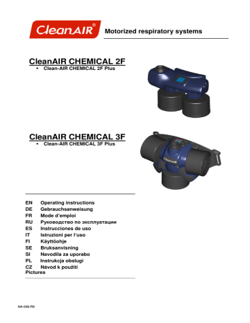 Malina Safety CleanAIR CHEMICAL 3F Instructions for use | Manualzz