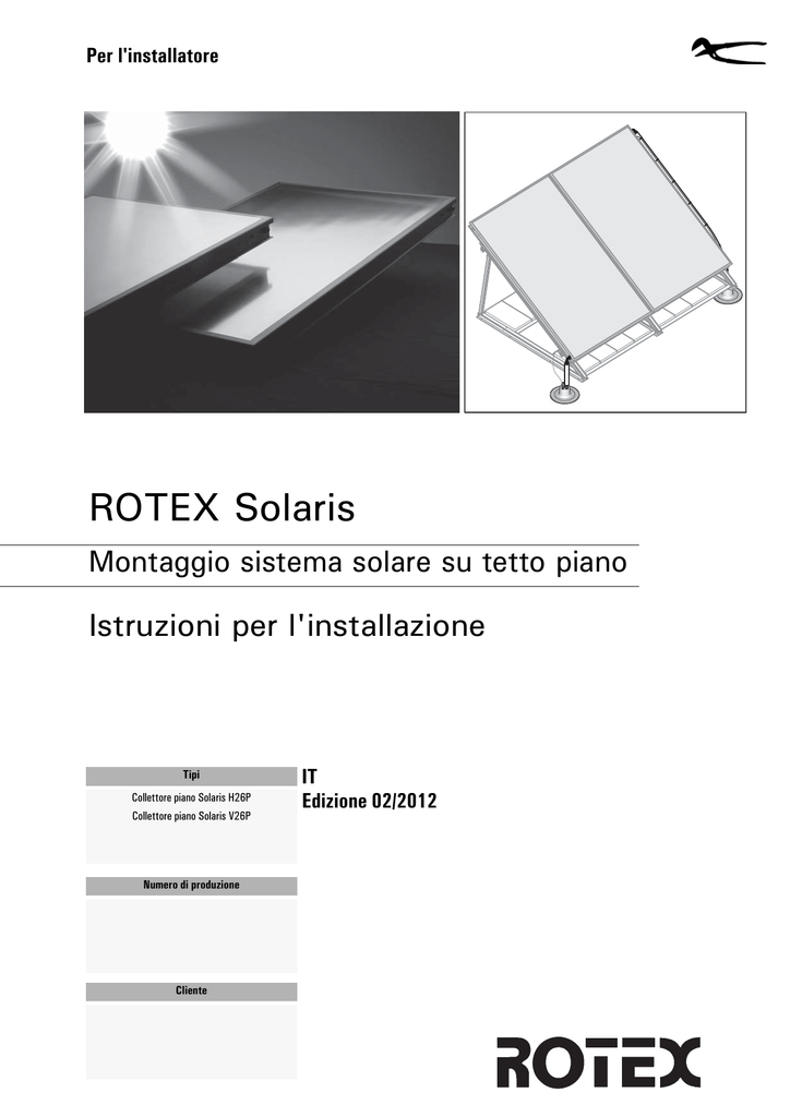 ROTEX Solaris | Manualzz