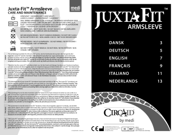 Armsleeve Juxta-Fit User Manual | Manualzz