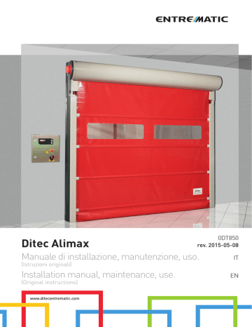 Ditec Alimax 0DT850 Installation Manual | Manualzz