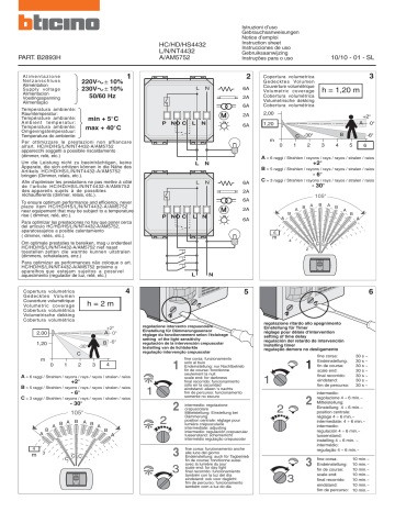 Bticino HC4432 Instructions for use | Manualzz