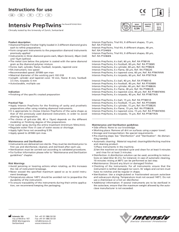 Instructions for use | Manualzz