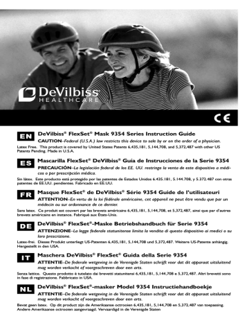 DeVilbiss 9354 FlexSet CPAP Mask Instruction Guide | Manualzz