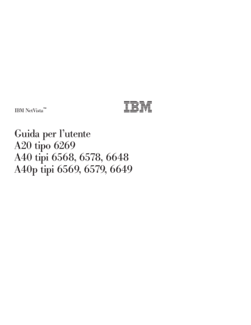 IBM A20 6269 Owner's guide | Manualzz