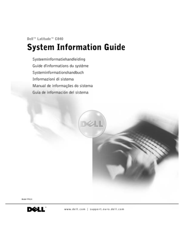 Dell C840 Notebook User manual | Manualzz