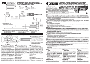 Elsamec UNIKO-1M EVOLUTION Series Quick start manual | Manualzz