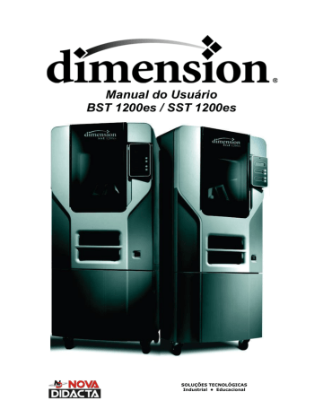 Manual do Usuário Impressora 3D BST 1200es, SST 1200es | Manualzz