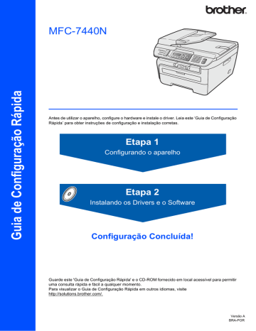 Brother MFC-7340 Monochrome Laser Fax Quick Setup Guide | Manualzz