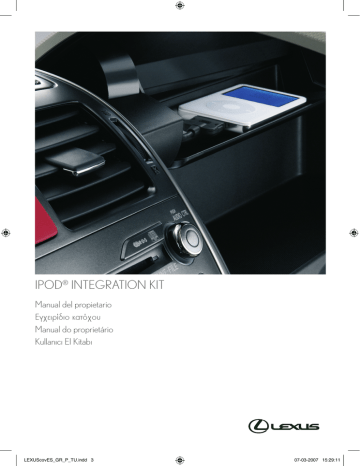 iPOd® iNtEgrAtiON kit - Toyota | Manualzz