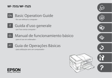Epson WorkForce WF-7525 Operation Guide | Manualzz