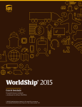 WorldShip User Guide | Manualzz