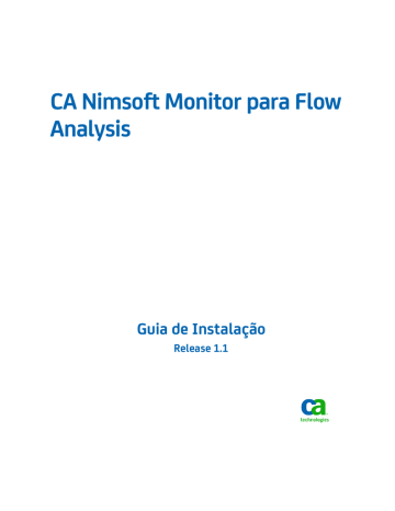 Guia de Instalação do CA Nimsoft Monitor para Flow Analysis | Manualzz
